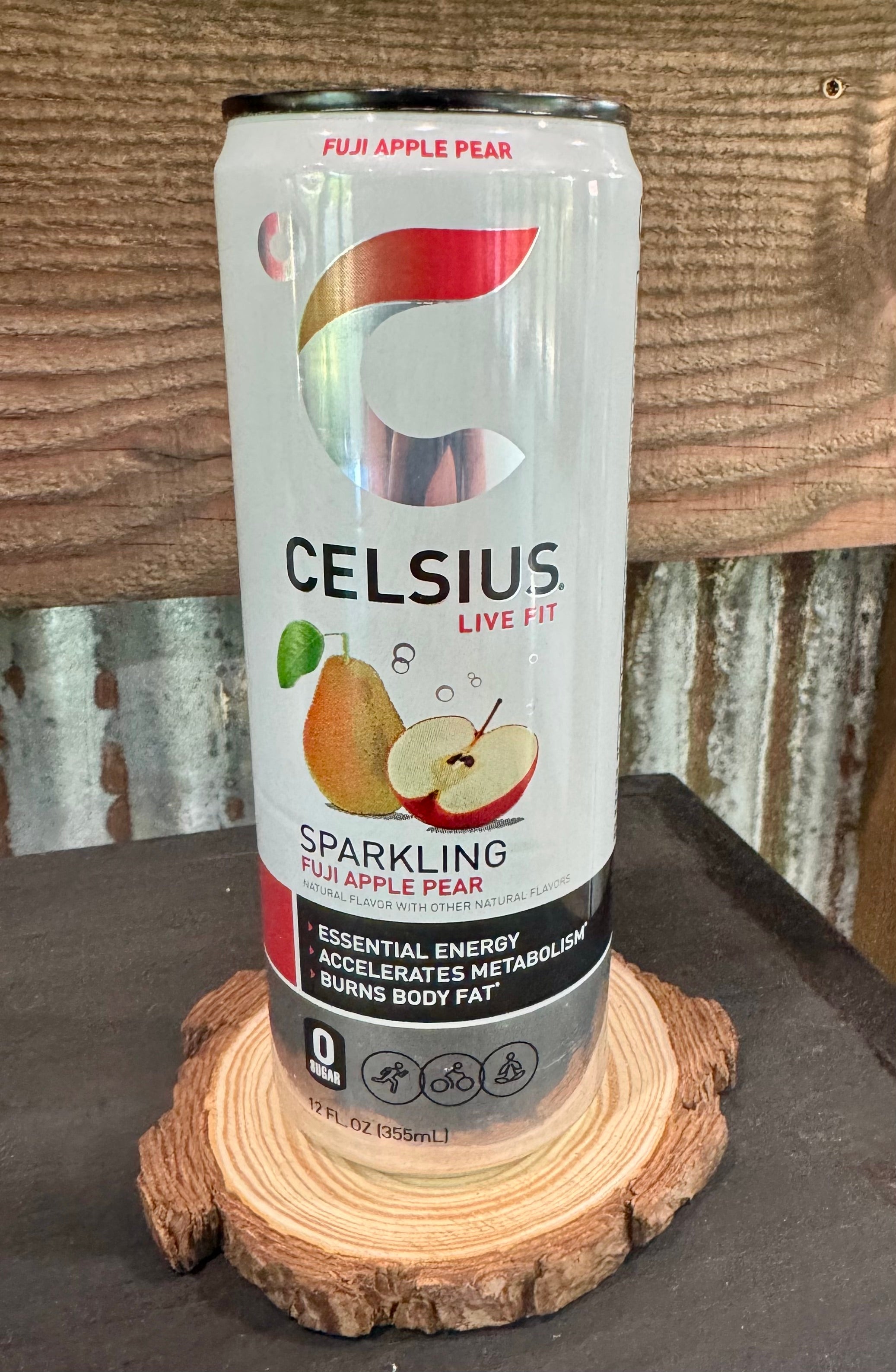 Celsius Sparkling Fuji Apple Pear | Guys with Eats at The Ridge Deli